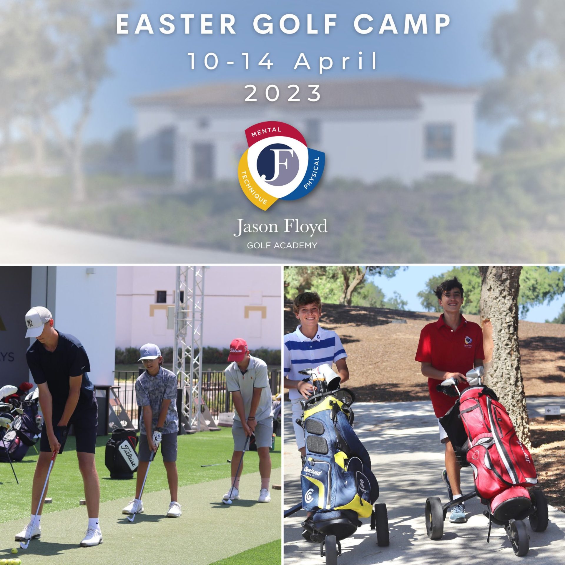Easter Golf Camp At The Jason Floyd Golf Academy - 10-14 March 2023 ...